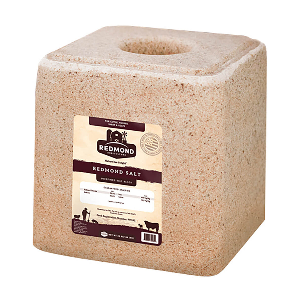 Redmond Natural Salt Block 20kg – Storehouse Foods