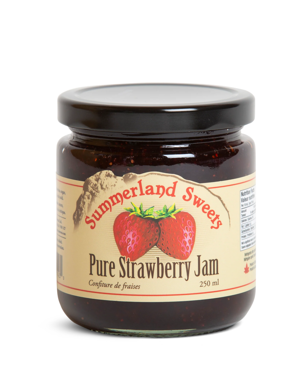 Summerland Sweets Pure Strawberry Jam 250ml – Storehouse Foods