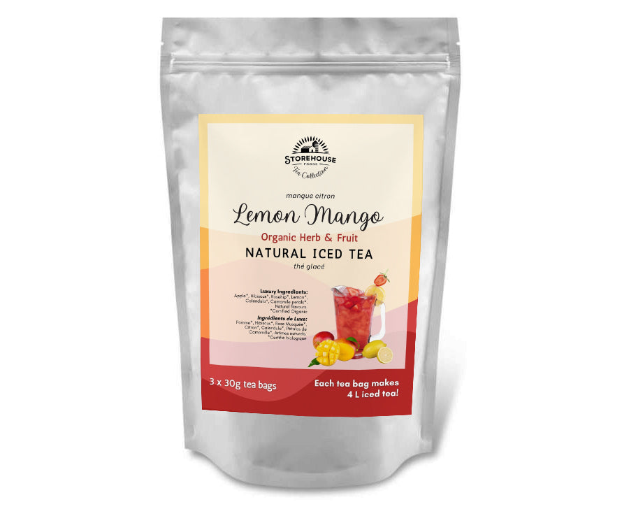 Lemon Mango Tea, Loose Leaf Tea – Storehouse Foods