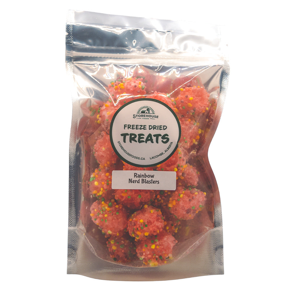 Freeze Dried Rainbow Nerd Blasters – Storehouse Foods