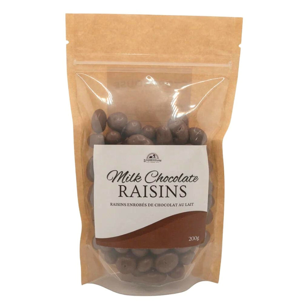 Milk Chocolate Raisins - 200g – Storehouse Foods